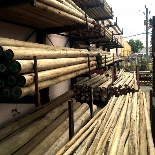 Rustic Timber Poles For Fences And Furniture | Safari Thatch