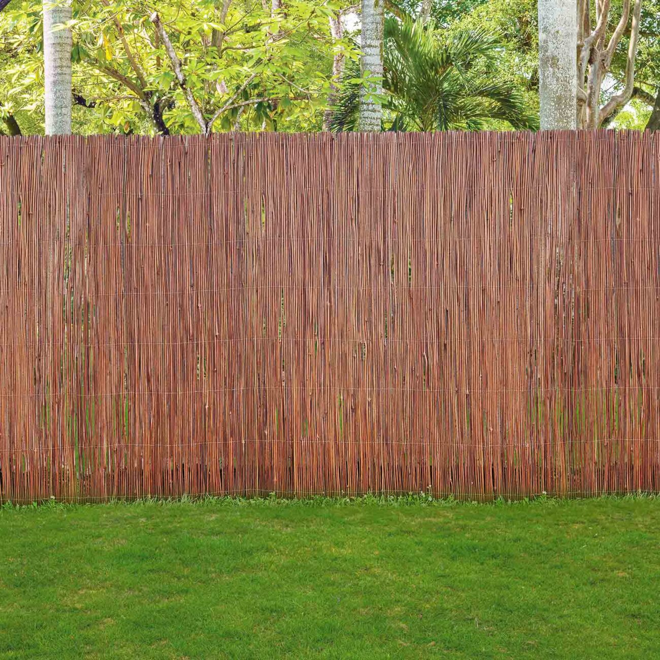 Rolled Bamboo Fencing Screens And Custom Fence Designs